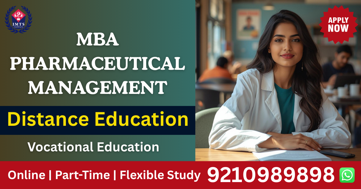 MBA Pharmaceutical Management Distance Education Admission 2026 ...