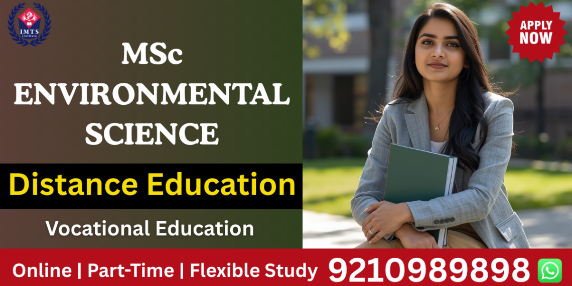 MSc Environmental Science Distance Education Admission 2026 ...