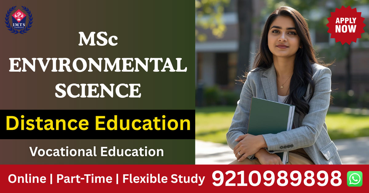 MSc Environmental Science Distance Education Admission 2026 ...