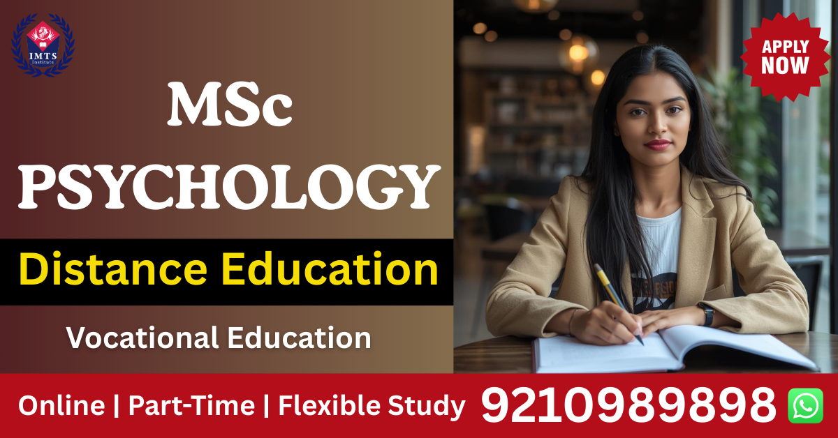 MSc Psychology Distance Education Admission 2026: Eligibility, Duration ...